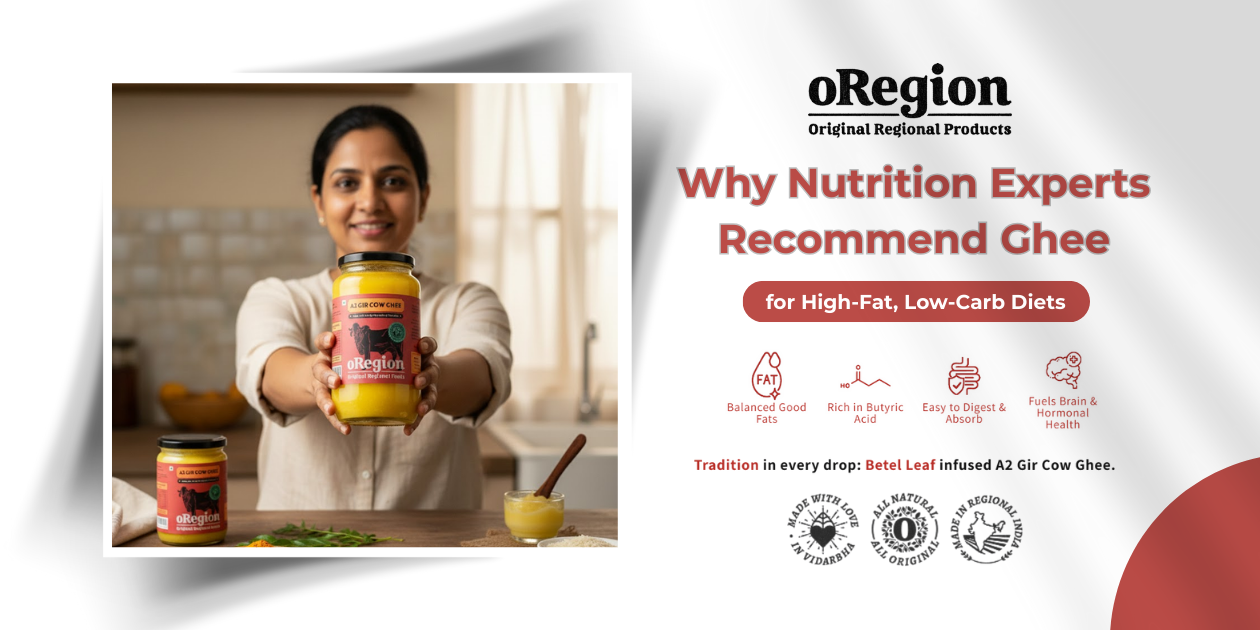 Nutrition Recommend Ghee for High-Fat, Low-Carb Diets – oRegion